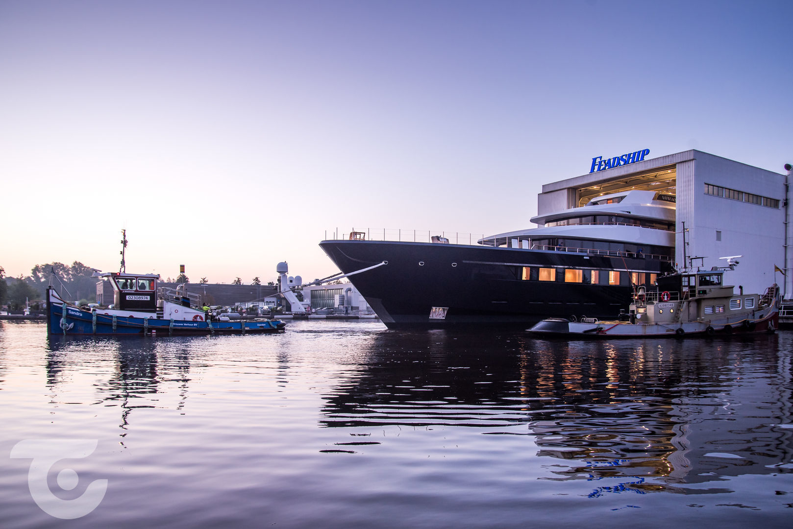 Feadship launches 87m superyacht Lonian - Lee Marine