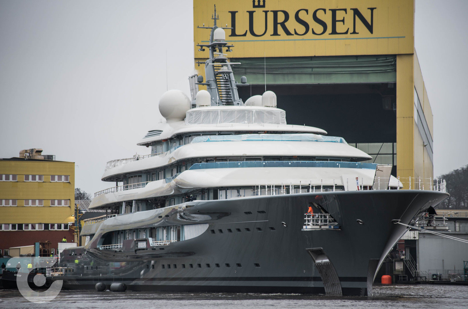 Lürssen launches 130m+ secret superyacht project - Lee Marine