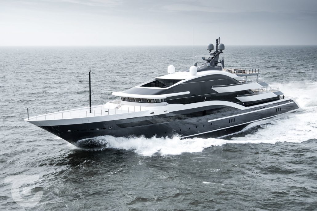 Oceanco’s 90m superyacht project Shark on sea trials – Lee Marine