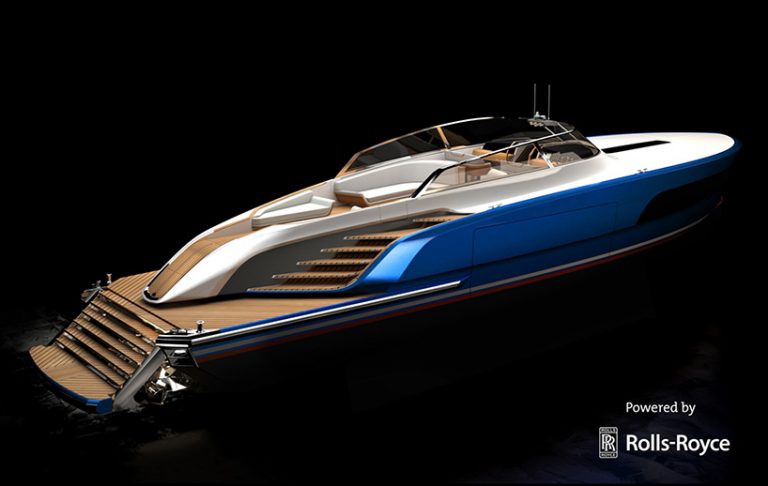 Rolls Royce-Powered Yacht Offers High-Performance Cruising - Lee Marine