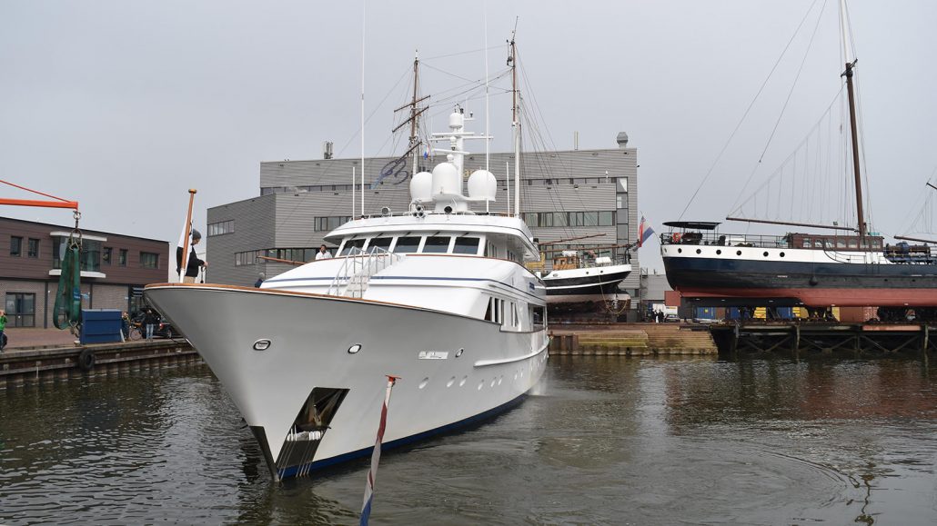 Classic Feadship yacht Charisma set for Balk Shipyard refit - Lee Marine